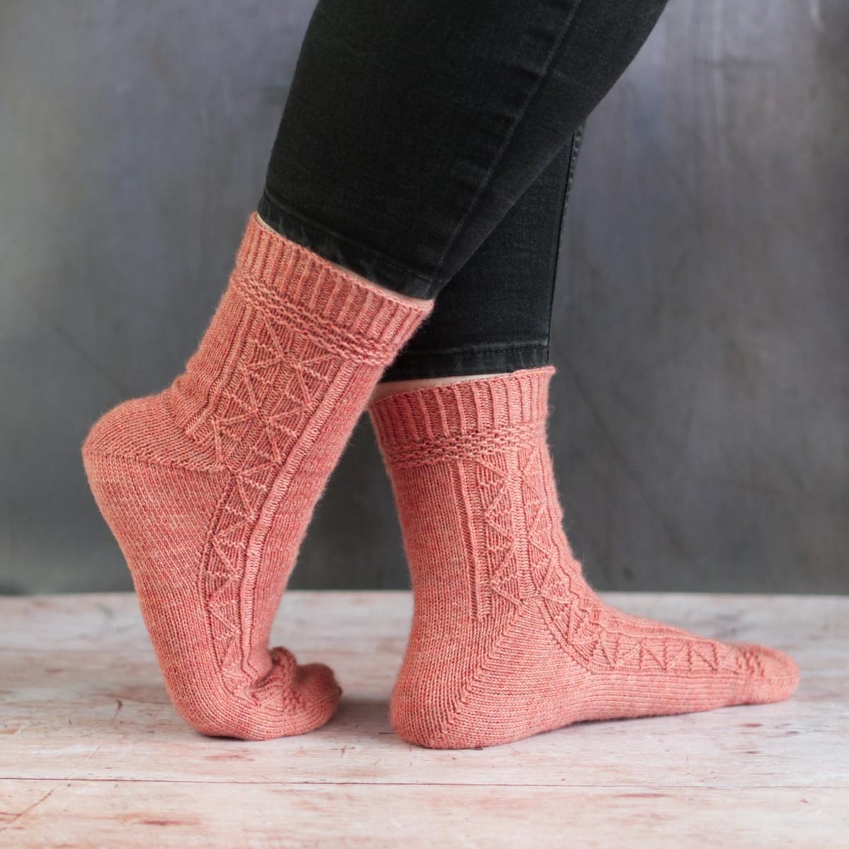 Golden Foil Socks