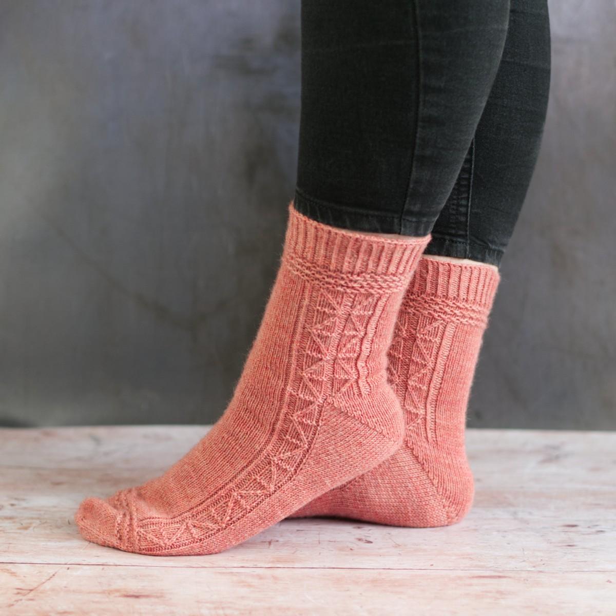 Golden Foil Socks